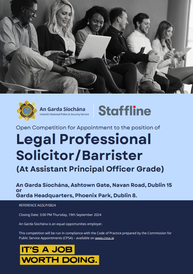 Career Opportunities for Garda Staff - Garda